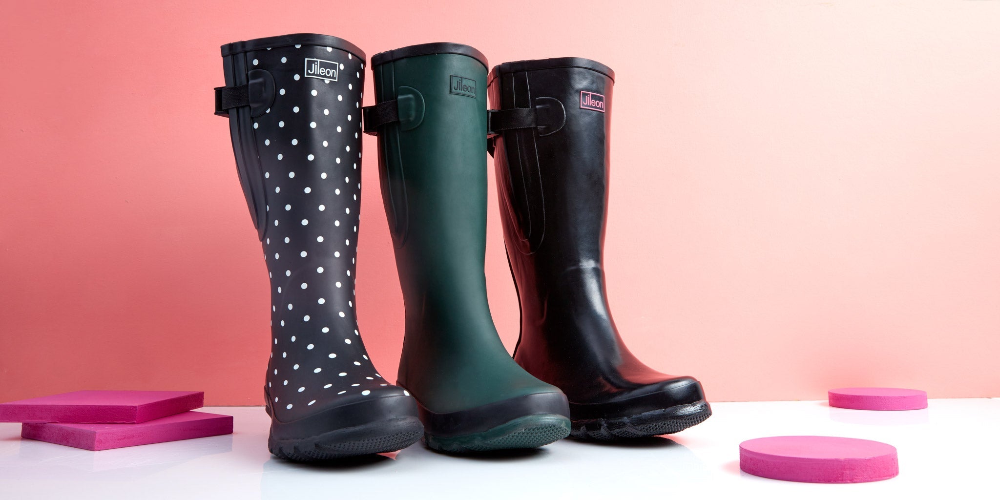 Wide Calf Rain Boots up to 19 inch - Regular Foot Width - Super Comfy ...