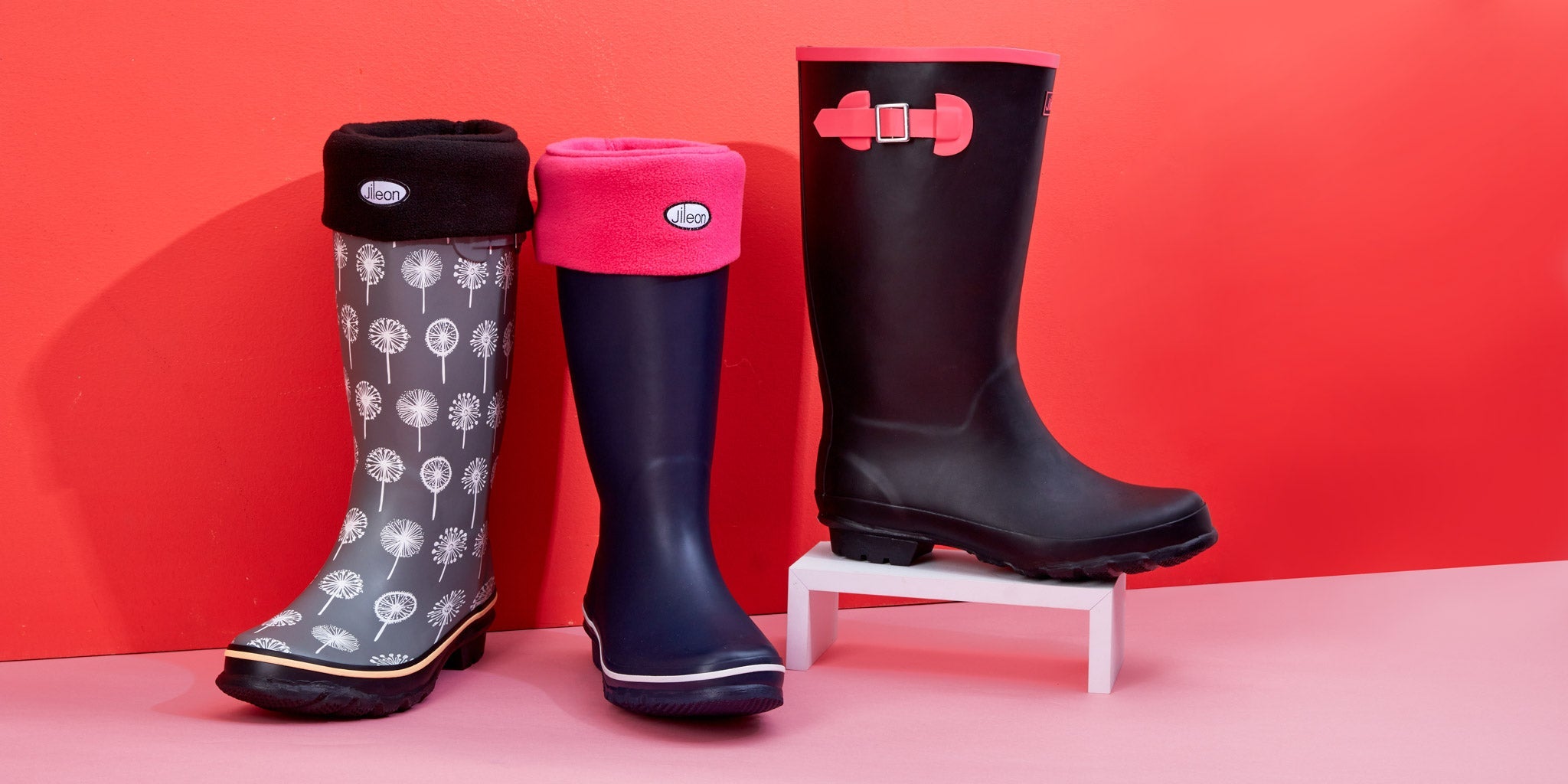 Wide Calf Rainboots up to 18 inch - Wide Foot – Jileon RainBoots
