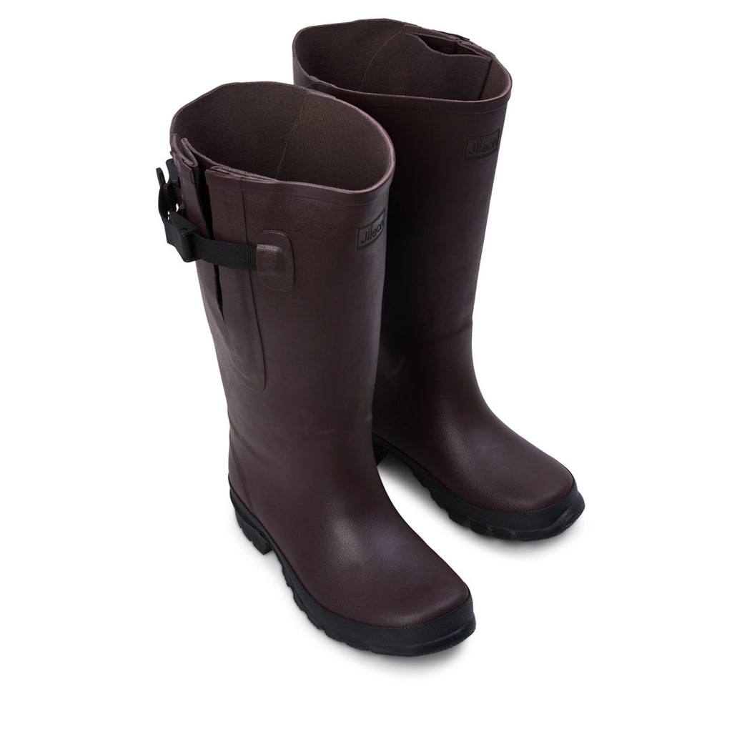Extra Wide Calf Brown Rain Boots - 16-20 inch Calf - Wide Foot & Ankle ...