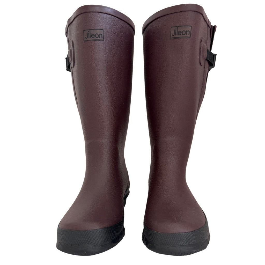 Extra Wide Calf Brown Rain Boots - Fit 16 to 20 inch Calf - Wide in Fo ...