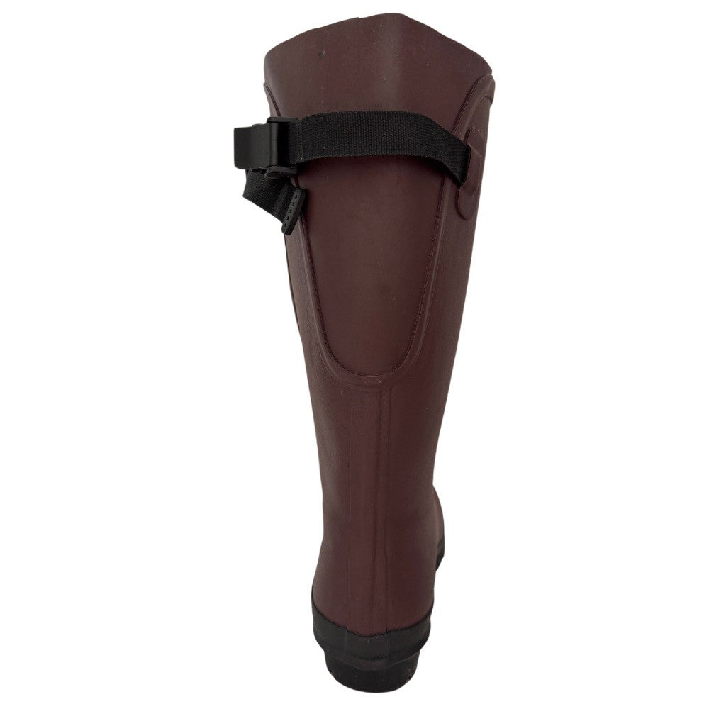 Extra Wide Calf Brown Rain Boots - Fit 16 to 20 inch Calf - Wide in Fo ...